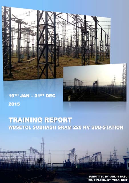 220 66 kv nrs sub report | PDF
