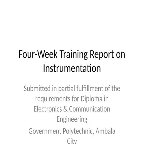 Training_Report_Presentation------------ | PPTX