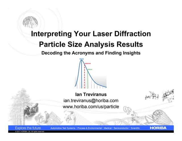 Particle Size Distribution (PSD) | PDF