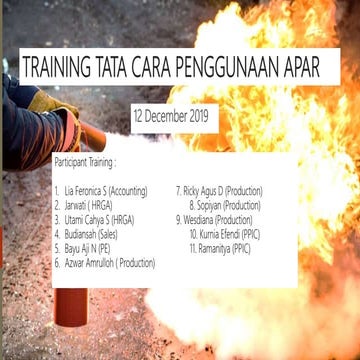 TRAINING TATA CARA PENGGUNAAN APAR.pptx