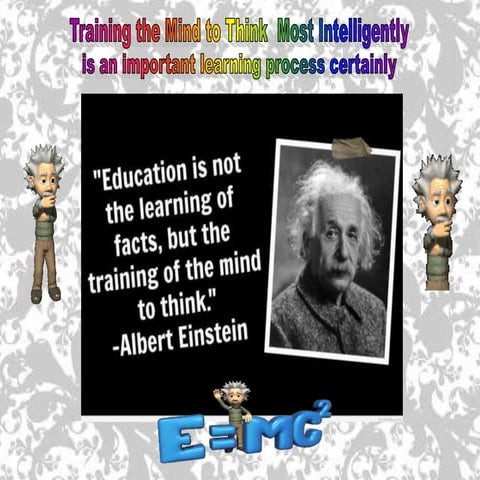 Training the Mind to Think Most Intelligently... | PPT