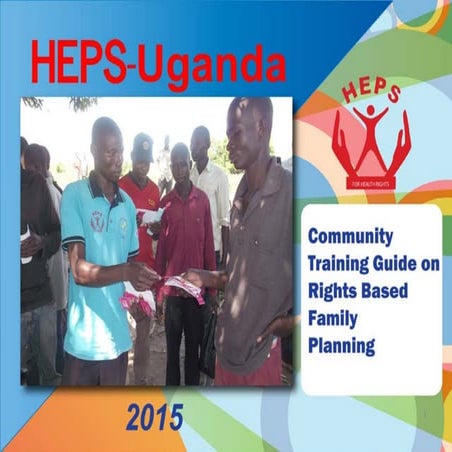 Reproductive Health Training manual - HEPS UGANDA | PDF