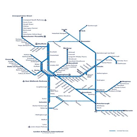 Train route map | PDF