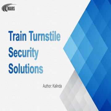 Train turnstile - Mairsturnstile.com