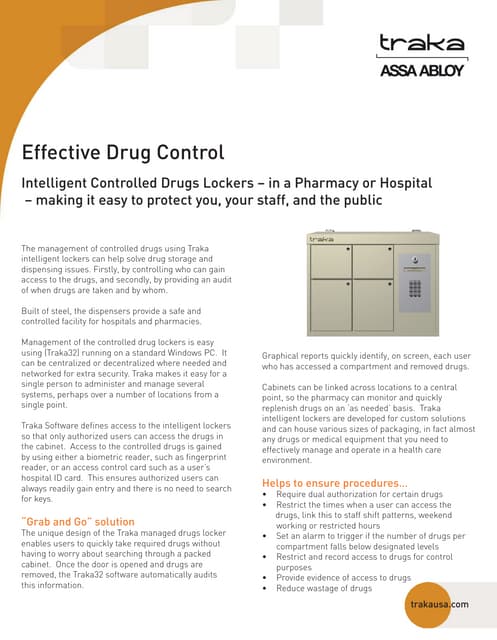 Traka prison flyer | PDF