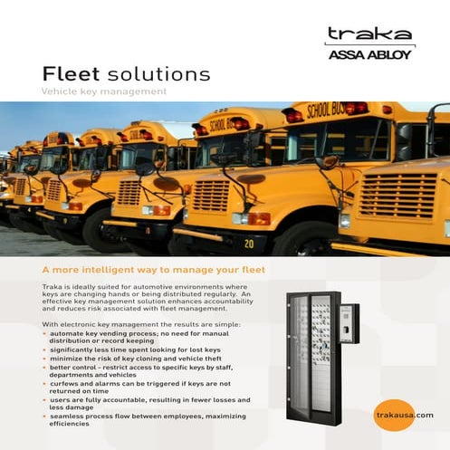 Traka loading bay management flyer | PDF