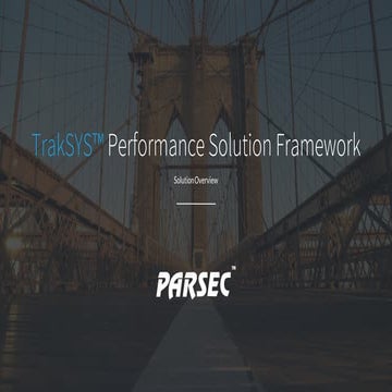 TrakSYS 10 | Performance Management Solution | MES | PDF