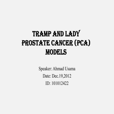 Tramp and lady presentation (Dec.19,2012) | PPT