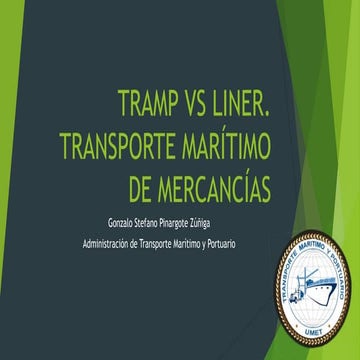 Tramp vs liner | PPTX
