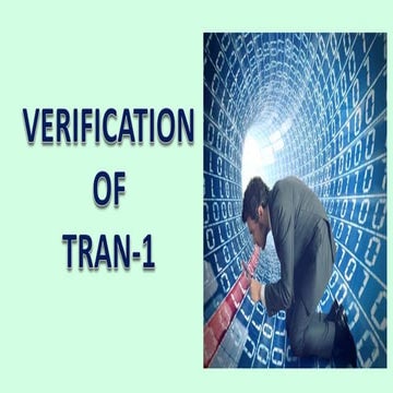 Tran 1 verification by officers 06.02.2018 | Personal Taxes | Personal ...