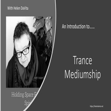 Trance Mediumship - An Introduction | PDF