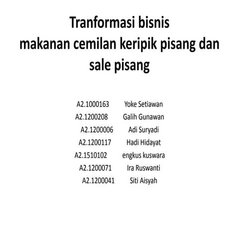 tugas 4 Tranformasi binis | PDF