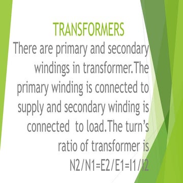Transformer explanation | PPTX