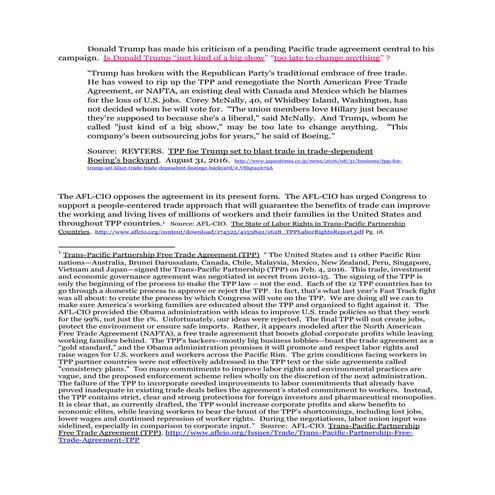 Trans-Pacific Partnership Free Trade Agreement (TPP) - A people ...
