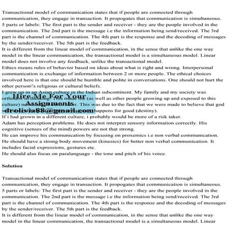 Transactional model of communication states that if people are conne.pdf