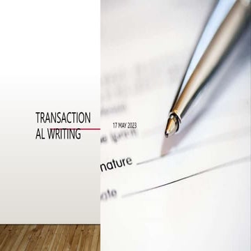 Transactional Writing.pptx