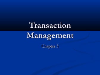 Transaction ও Concurrent execution | PPT