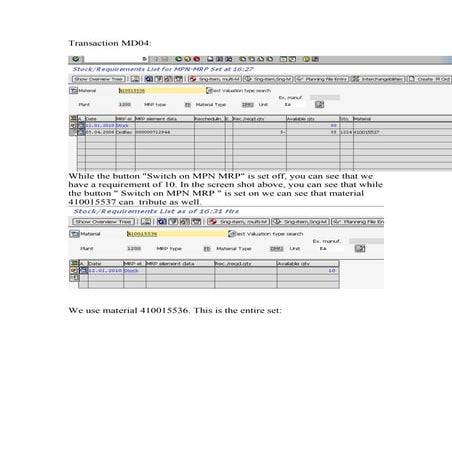 Transaction Md04 | DOC
