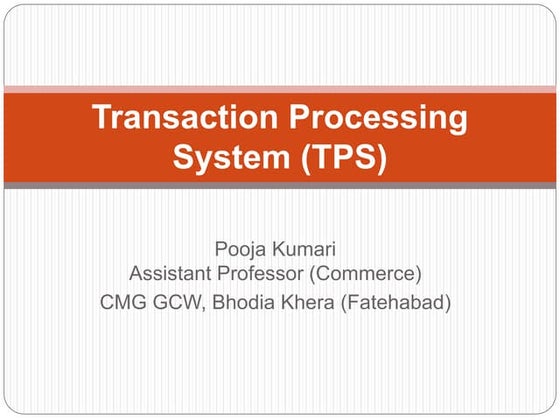 System and its characteristics bcom 2sem | PPT