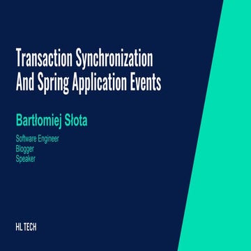 Transaction Synchronizationpptx 