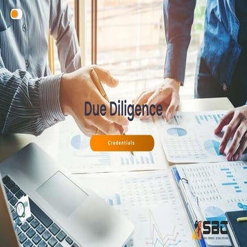 Transaction Tax - Due Diligence - Credentials.pdf