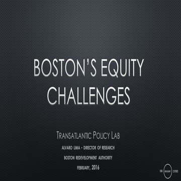 Boston's Equity Challenges | PPT