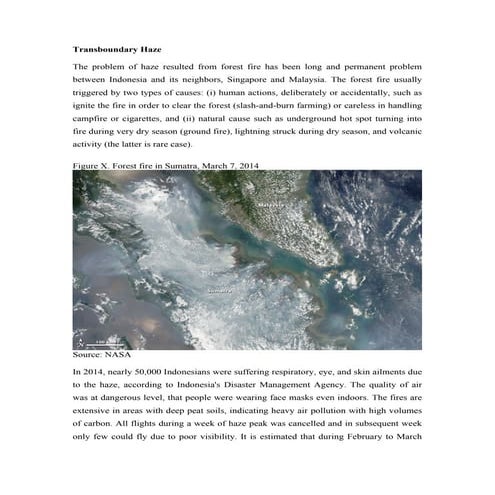 Trans-boundary haze | PDF