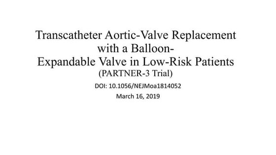 AHA Valvular guidelines 2020, What is new? | PPT