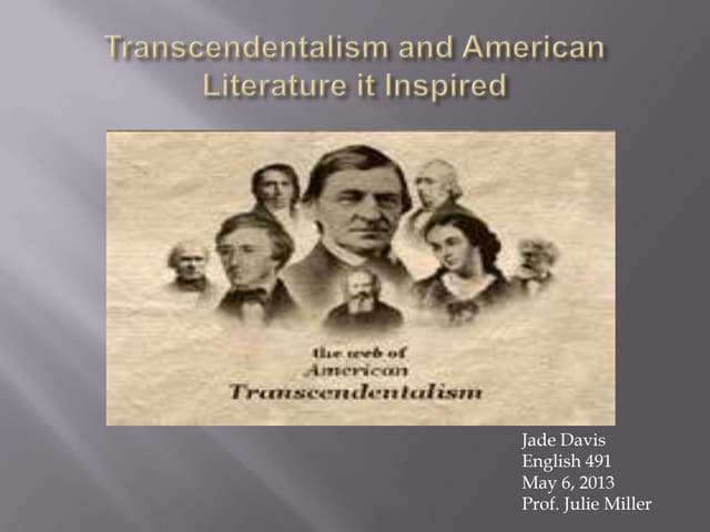 Transcendentalism | PPT