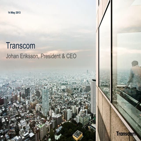 Transcom investor presentation_may 14 | PDF