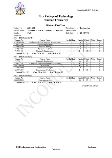 Student Information System KU | PDF