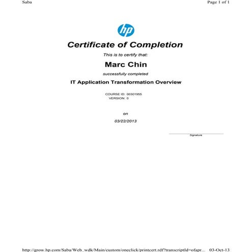IT Application Transformation | PDF