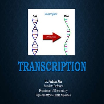 Transcription process | PPTX