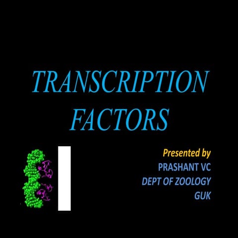 TRANSCRIPTION FACTORS.pptx