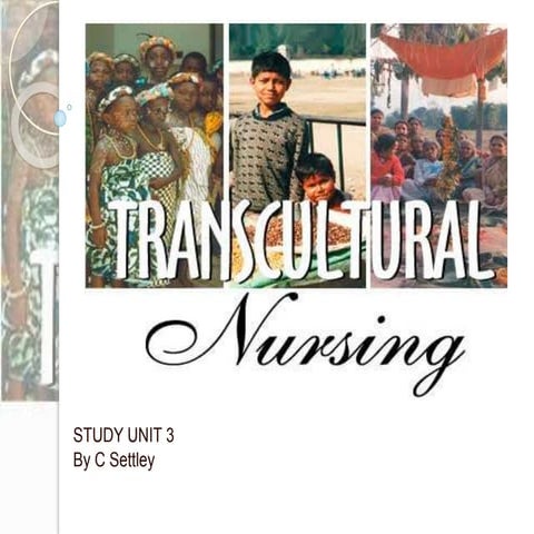 Transcultural nursing | PPTX