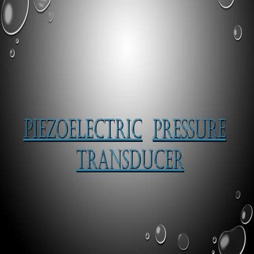 Transducer 140202035820 | PPT