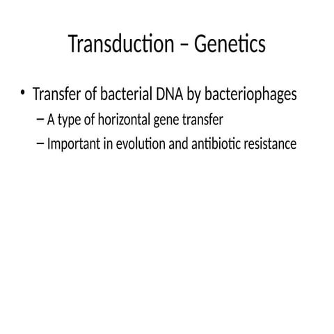 transduction | PPTX