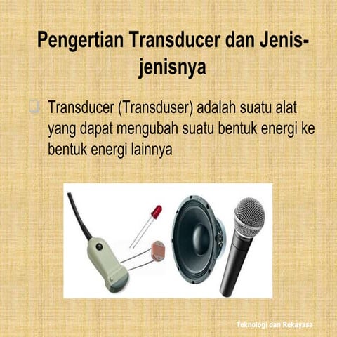 Sensor dan transduser-materi PRE kelas XI TAV | PPTX