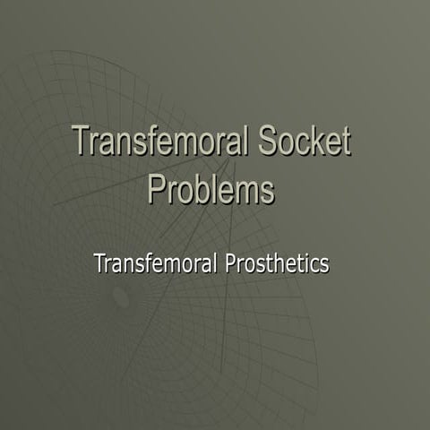 Biomechanics of Quadrilateral socket | PPTX