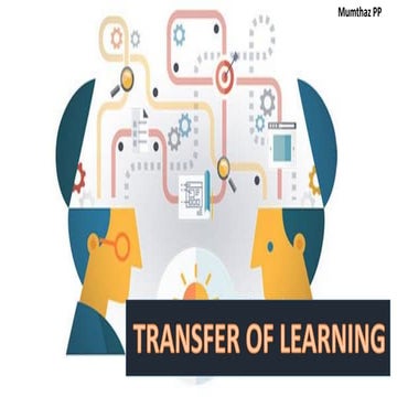 TRANSFER OF LEARNING by Lorraine Anoran