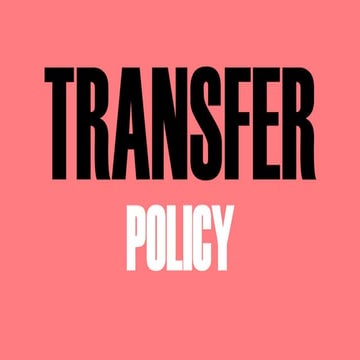 TRANSFER POLICY | PPTX