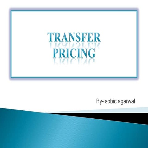 Transfer pricing (2) | PPT
