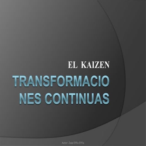 Transformaciones continuas | PPTX