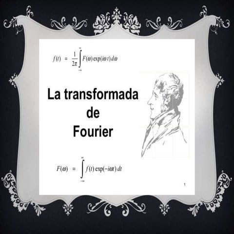 Transformada de fourier | PPTX