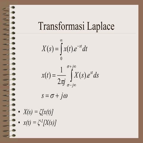 Transformasi laplace | PPSX