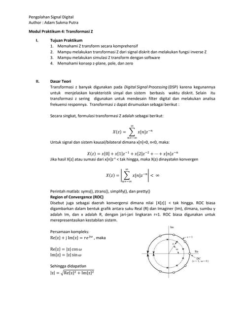 Digital Signal Processing Dsp Inverse Z Transform Ppt