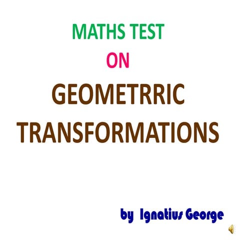 Transformation | PPT