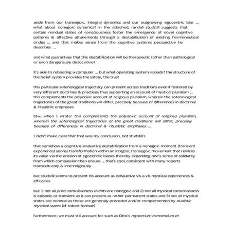 Transformation thru destabilization | PDF