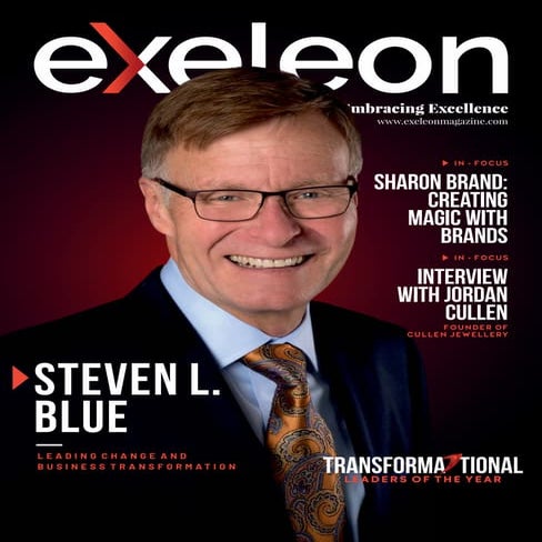 Steven L. Blue | Transformational Leaders | Exeleon Magazine | PDF