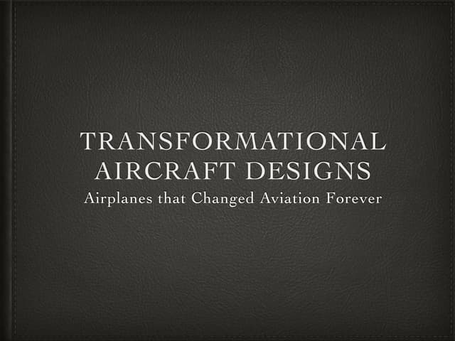 Wings plan form shapes | PPTX